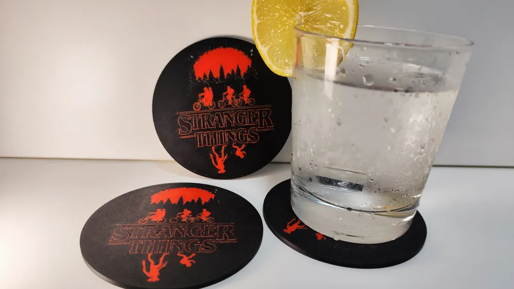 Stranger Things Coaster by TechTronic9000 MakerWorld: Download Free 3D ...