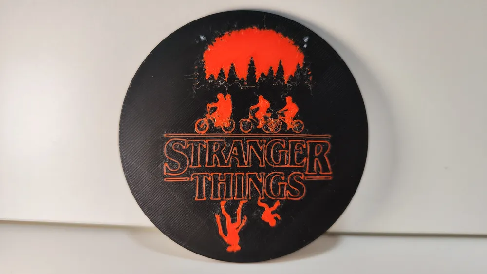 Stranger Things Coaster by TechTronic9000 MakerWorld: Download Free 3D ...