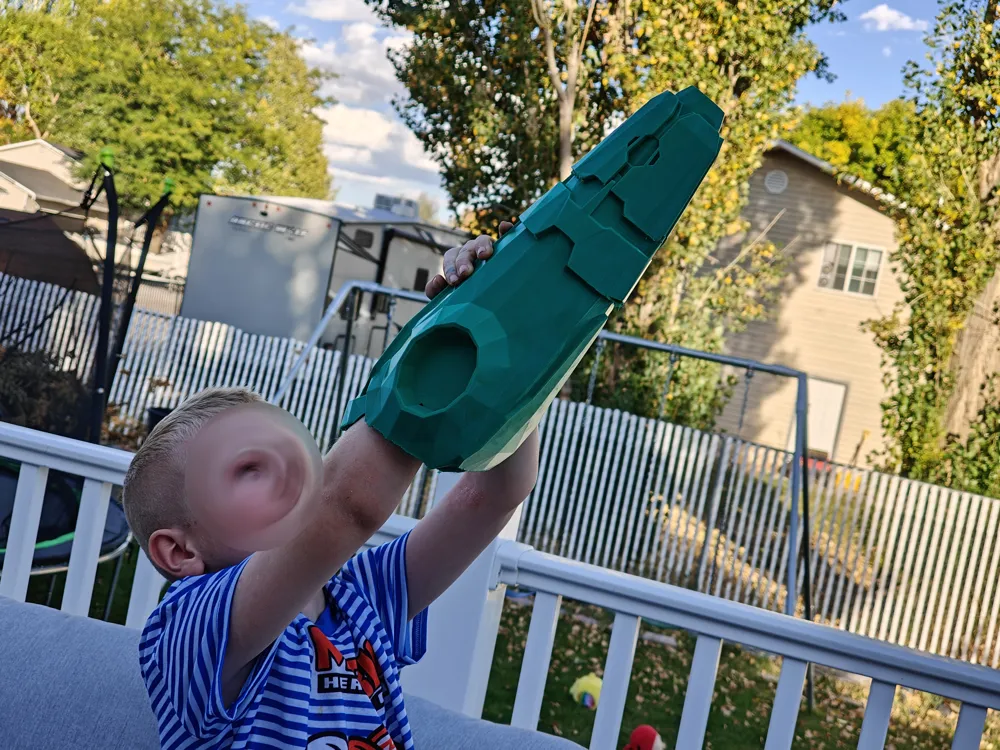 Metroid Dread Samus Aran Arm Canon for Costume - Free 3D Print Model - MakerWorld