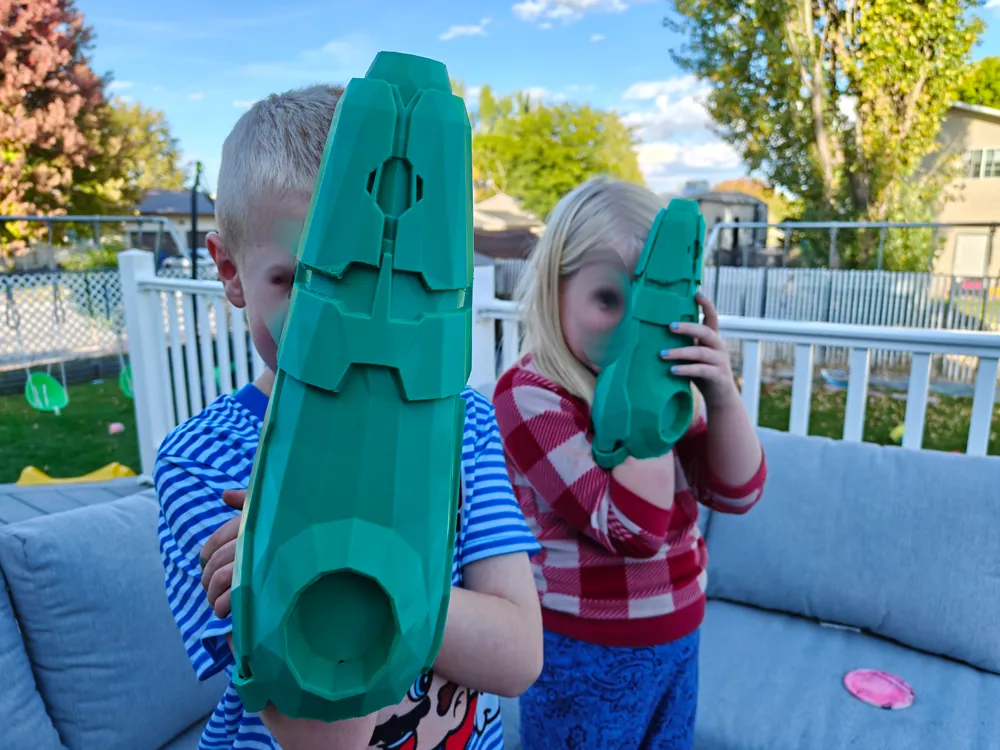 Metroid Dread Samus Aran Arm Canon for Costume - Free 3D Print Model - MakerWorld