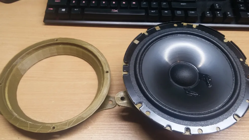 165mm speaker adapter mercedes w202 by Mister. Polo MakerWorld ...