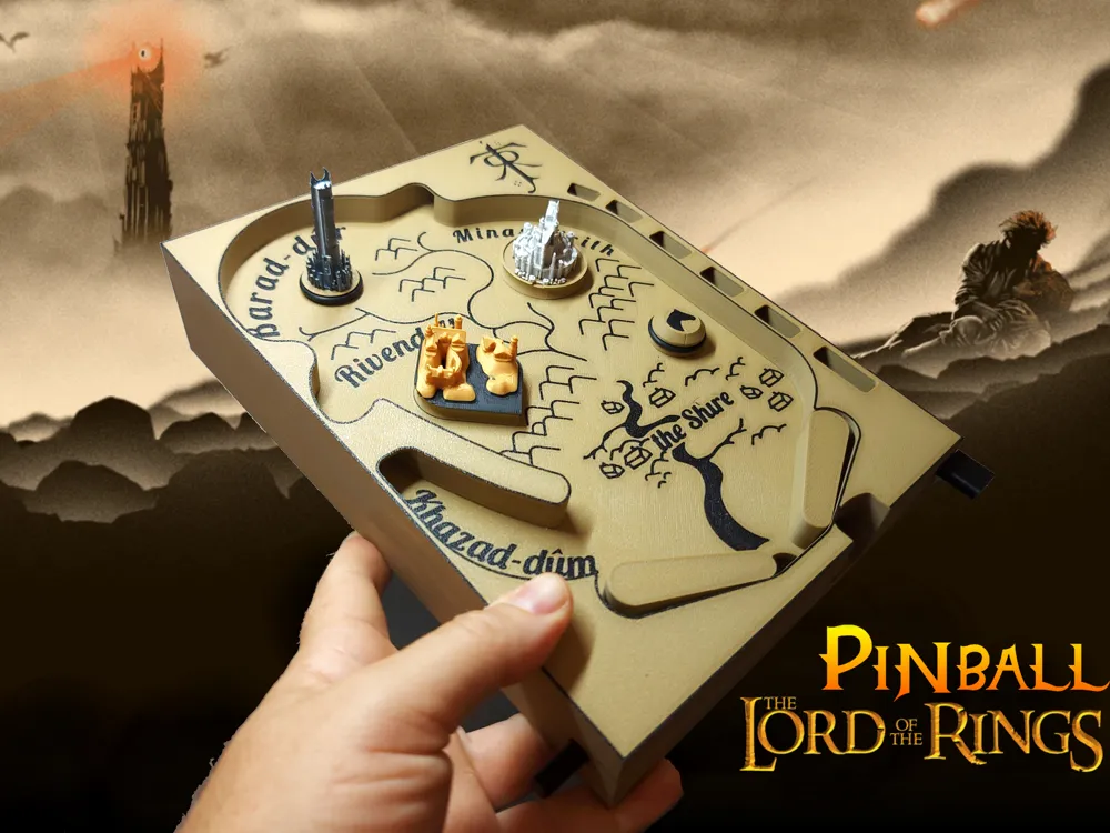 PINBALL - El Señor de los Anillos por Savy_Maker MakerWorld: Descarga Modelos 3D Gratuitos
