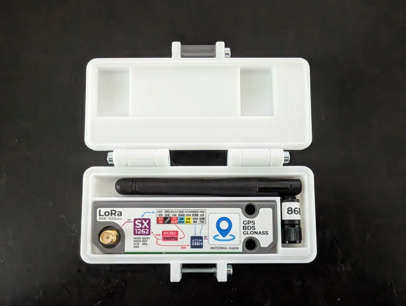 Cardputer Cap Locker (Cap + Antenna) - Free 3D Print Model - MakerWorld