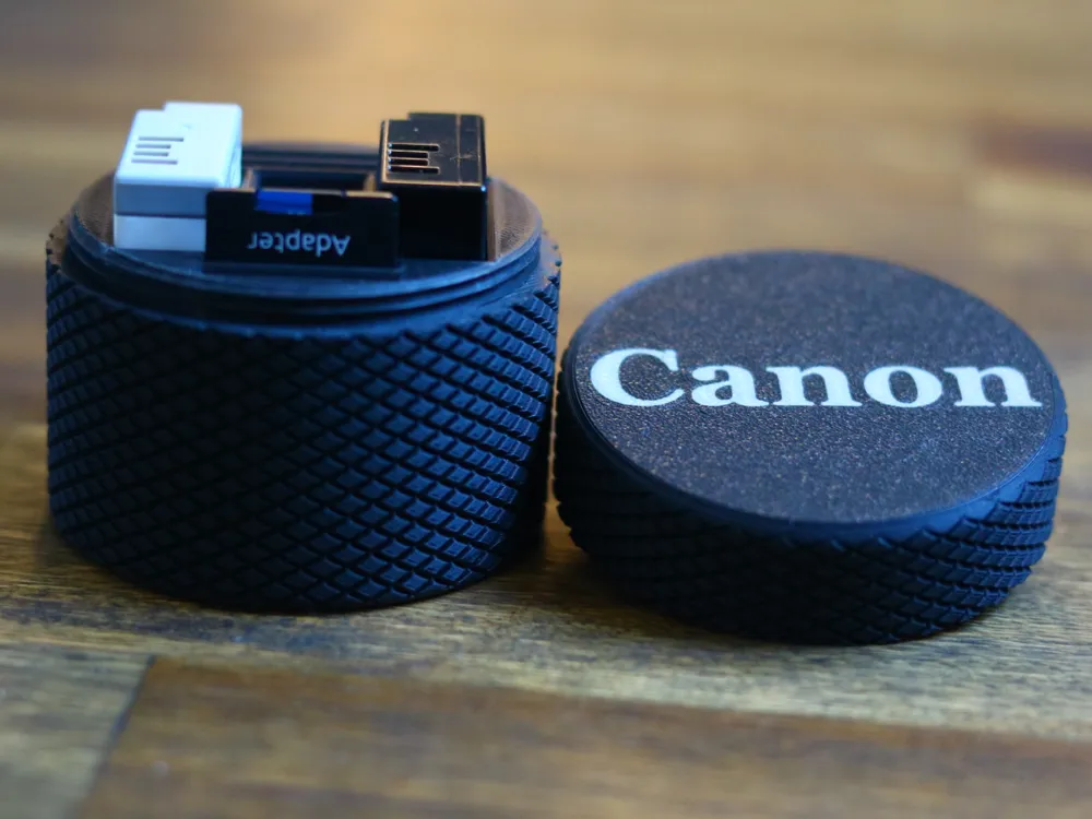 Canon Camera Battery & Memory Card Case (LP-E17) by CasPrints ...