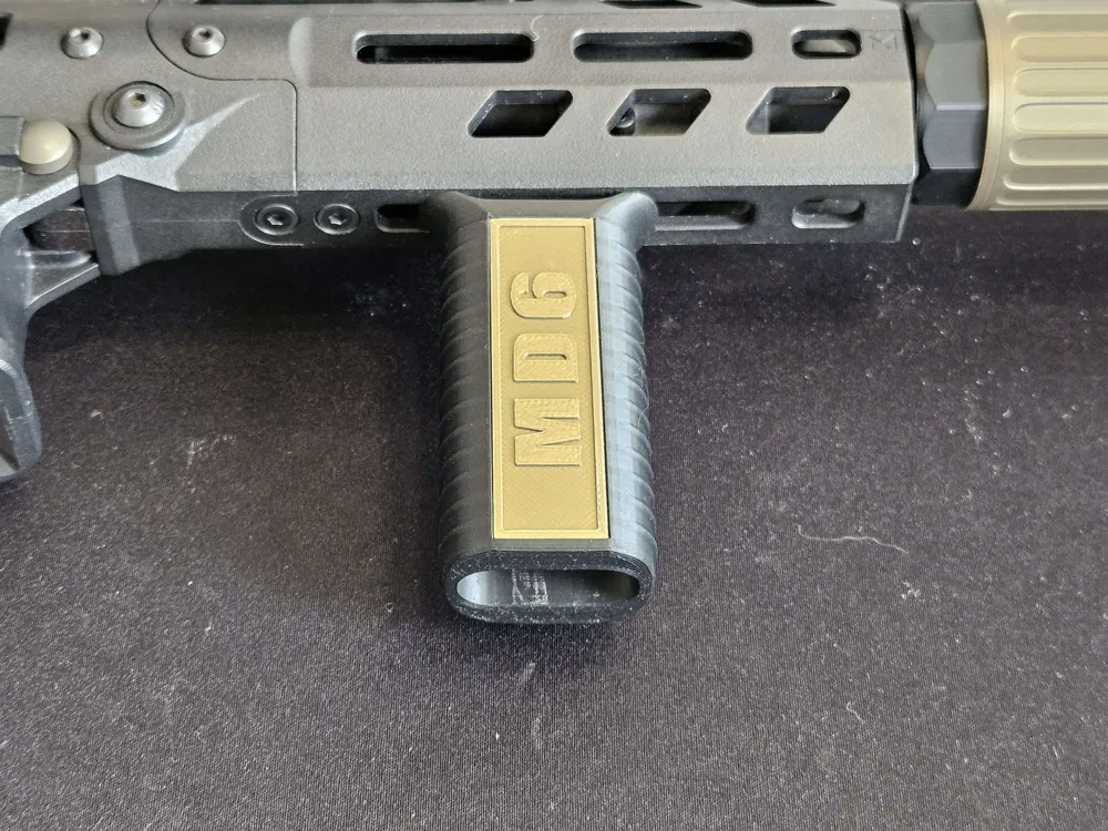 Airsoft M-LOK Foregrip with Swappable Insert - Free 3D Print Model ...
