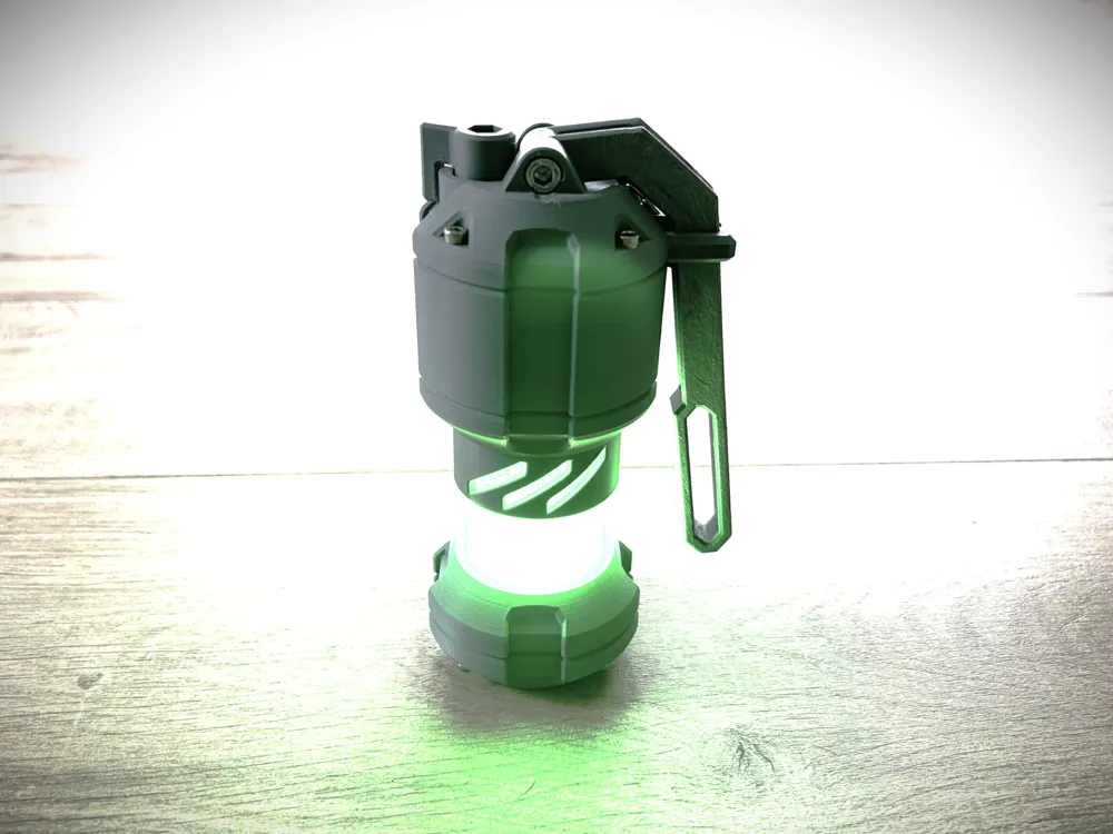 SciFi Grenade - Light Up Functional Prop - Mig86 by Mig86 MakerWorld ...