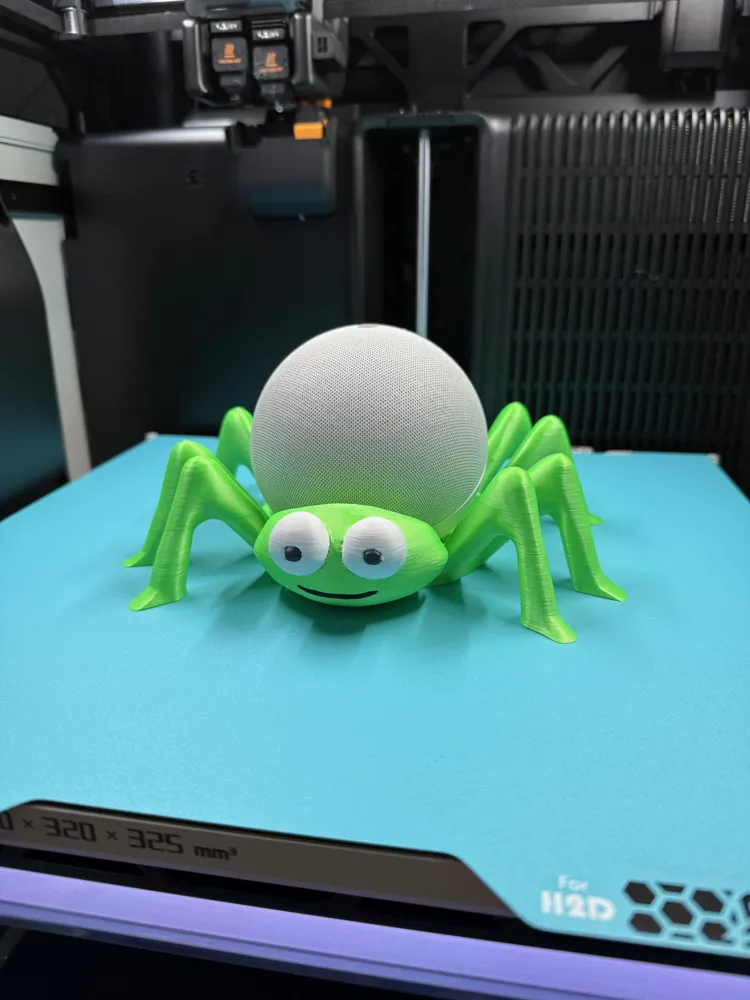 Echo Dot Frog/Spider - Free 3D Print Model - MakerWorld