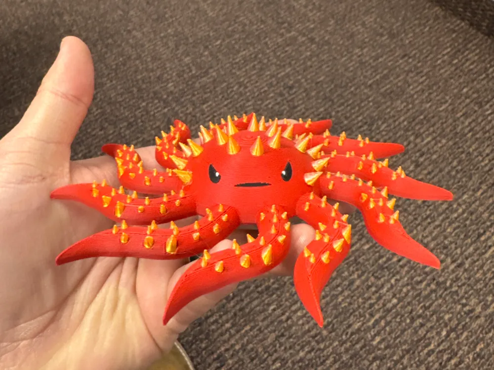 Octonauts Crown of Thorns Starfish by bryce MakerWorld: Download Free ...