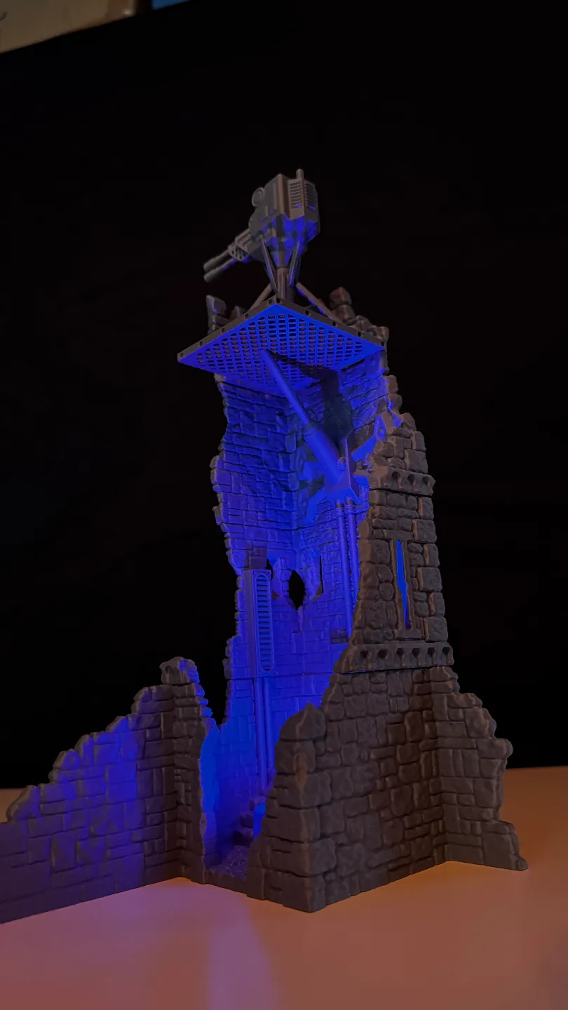 Fantasy Castle Ruins 40K Upgrade Modular Terrain by VogMan MakerWorld ...