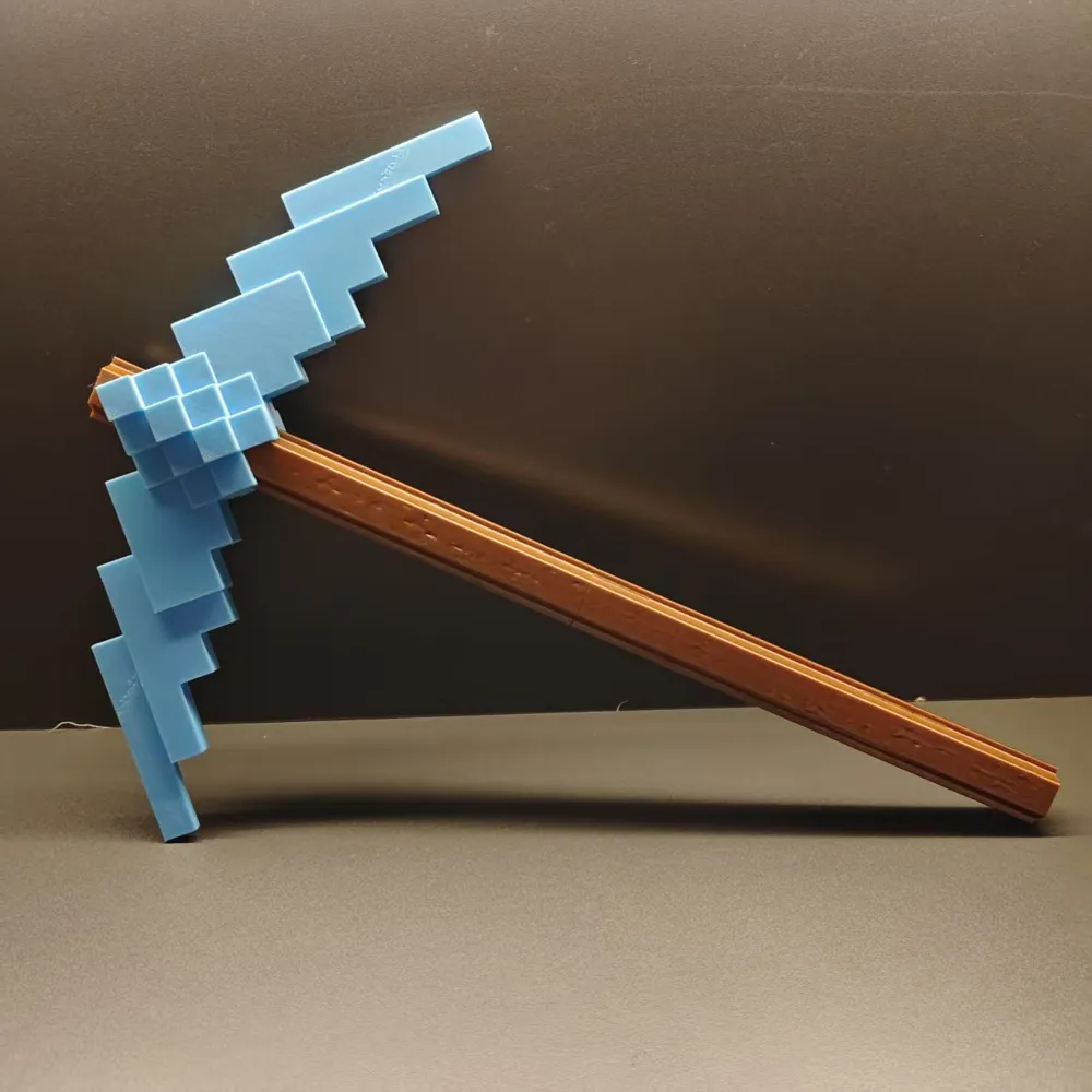 Minecraft Movie Pickaxe 30*40cm by user_3731768611 MakerWorld: Download ...