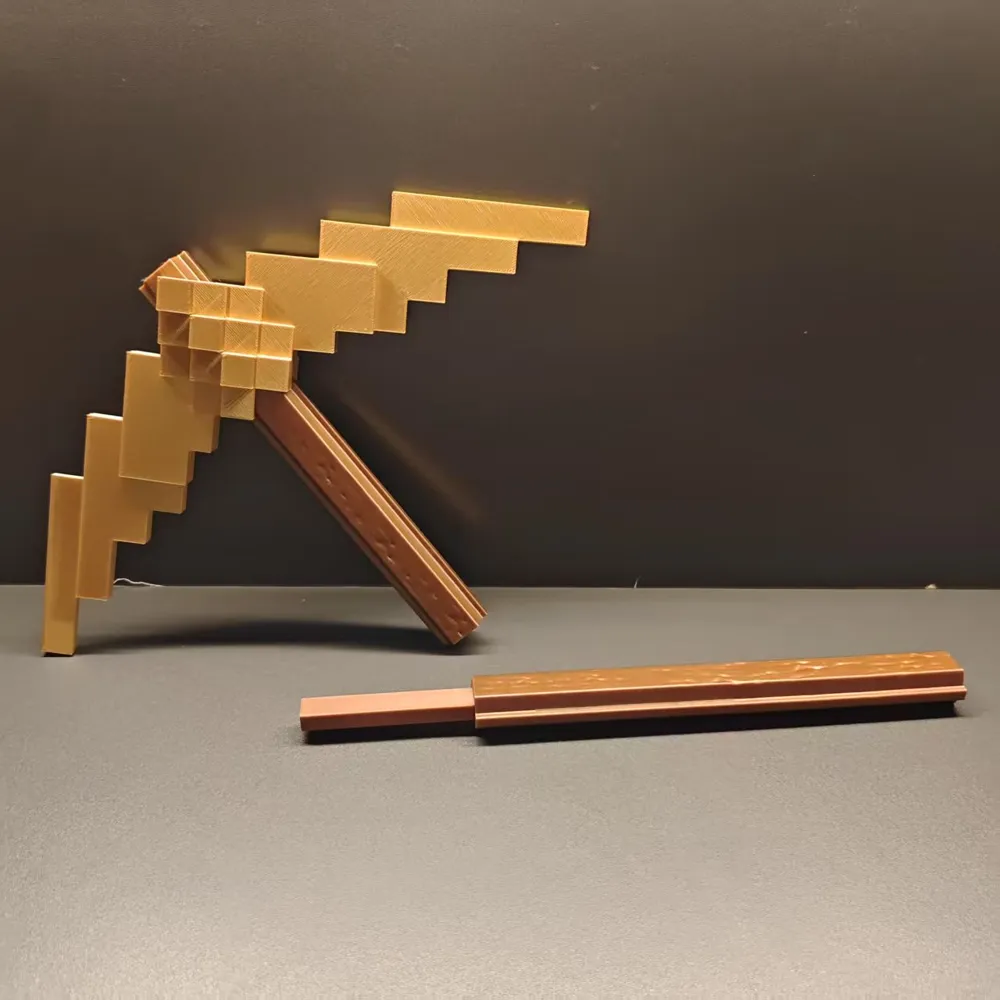 Minecraft Movie Pickaxe 30*40cm by user_3731768611 MakerWorld: Download ...