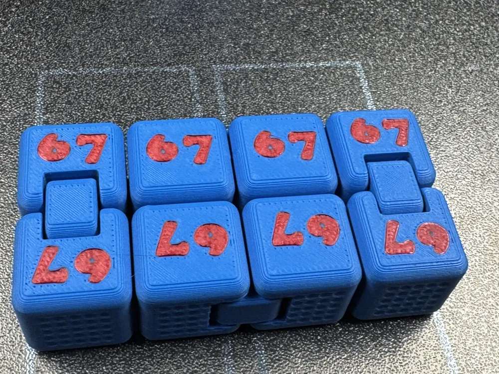 67 Brain rot Infinity Cube - Free 3D Print Model - MakerWorld