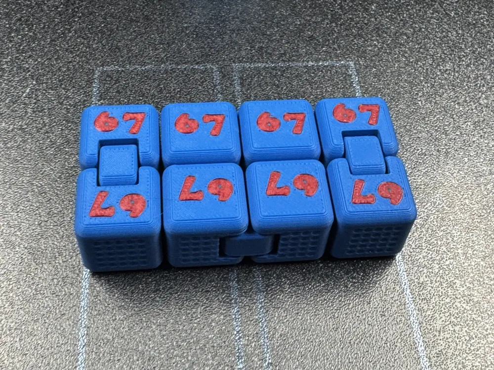 67 Brain rot Infinity Cube - Free 3D Print Model - MakerWorld