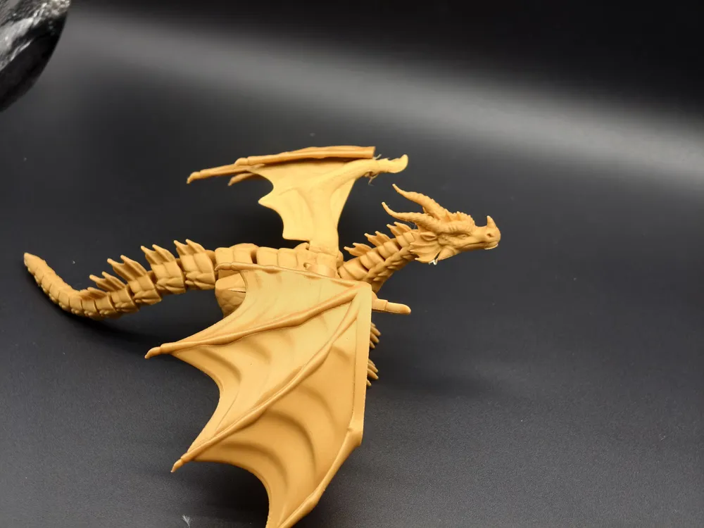 RainWing SeaWing Hybrid Dragon, no supports, MINI printable - Free 3D ...