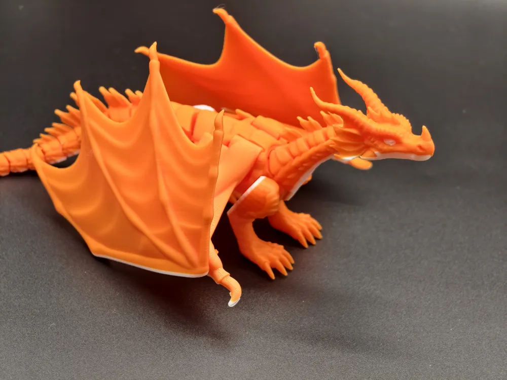 RainWing SeaWing Hybrid Dragon, no supports, MINI printable - Free 3D ...