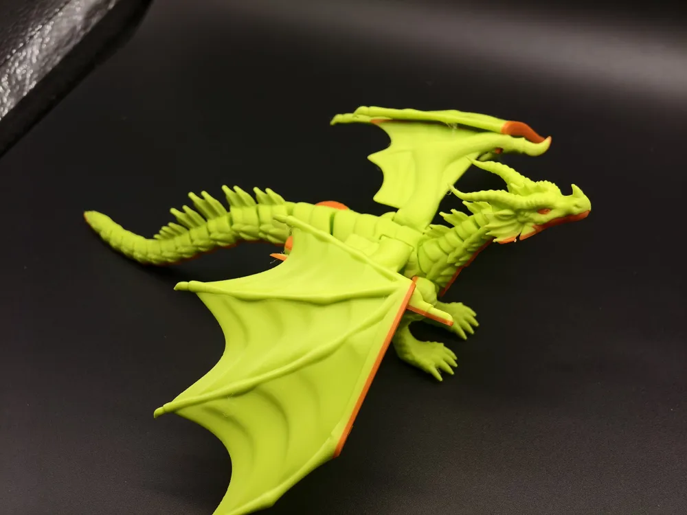 RainWing SeaWing Hybrid Dragon, no supports, MINI printable - Free 3D ...