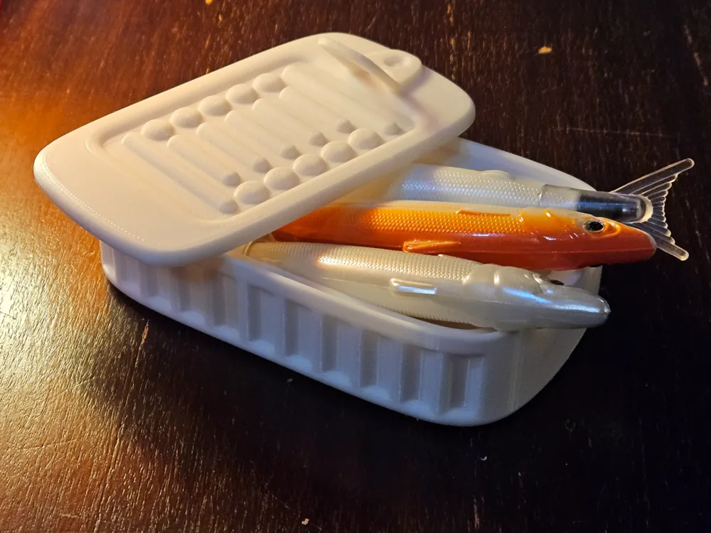 Canned fish tin box by Creative Rooster - MakerWorld