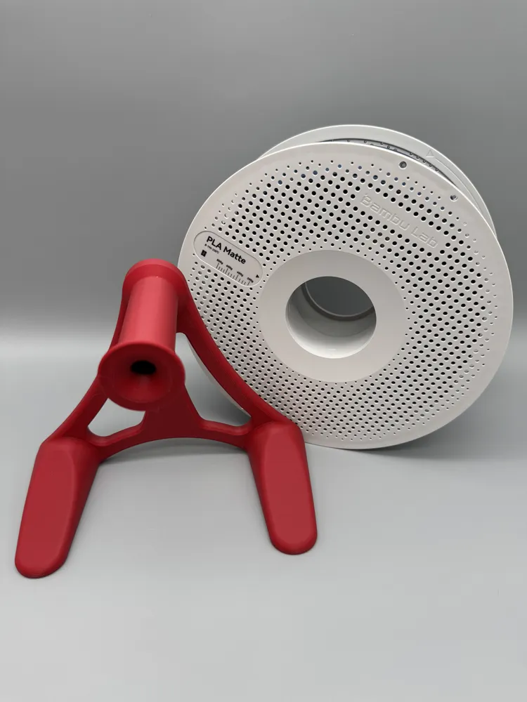One-piece stable filament spool holder by practical3D MakerWorld: Download Free 3D Models