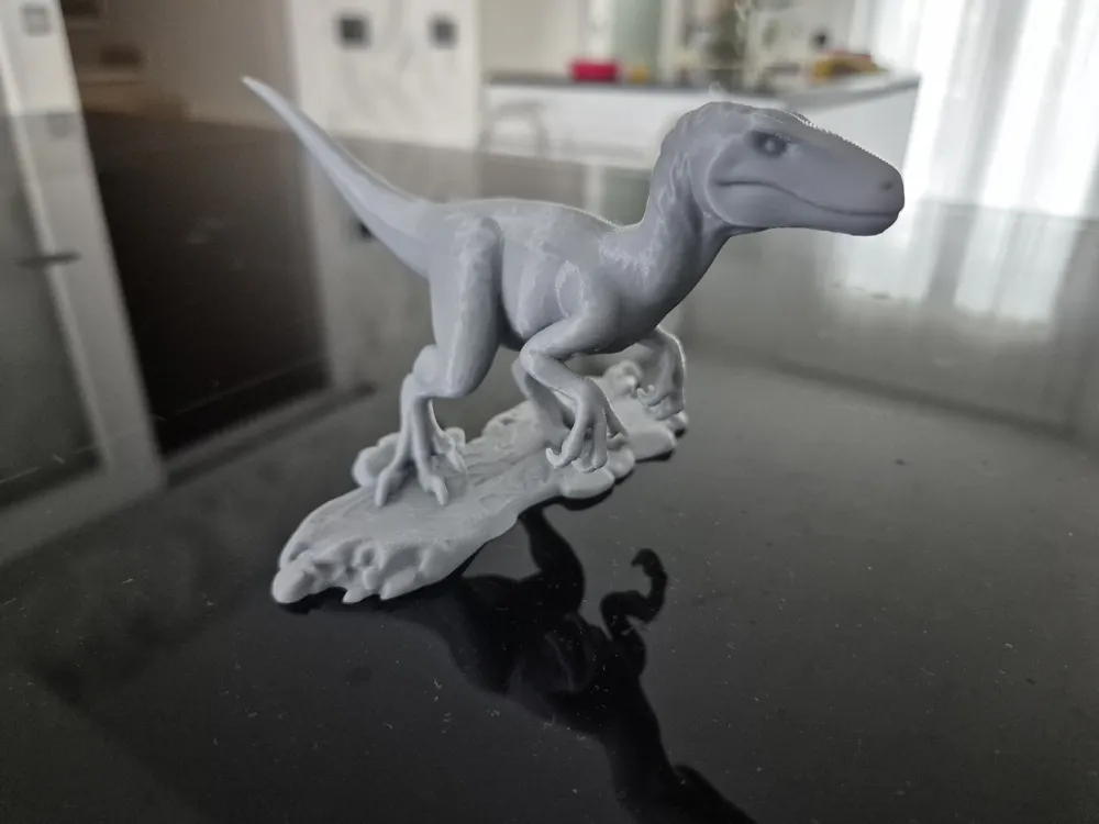 Blue Velociraptor by Andrew86 MakerWorld: Download Free 3D Models