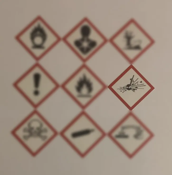 GHS01 - Explosive (Hazard pictograms) by RiTiSoNo - MakerWorld
