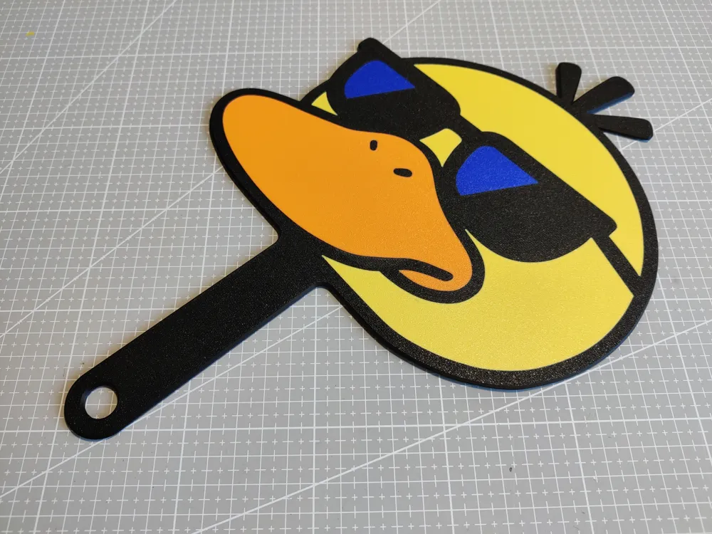 Psyduck Summer Fan by Renaar MakerWorld: Download Free 3D Models