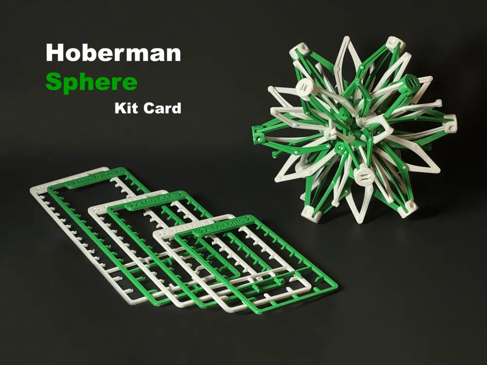 Hoberman "Expandable" Sphere Kit Card Remixed by 3DVJModels MakerWorld ...