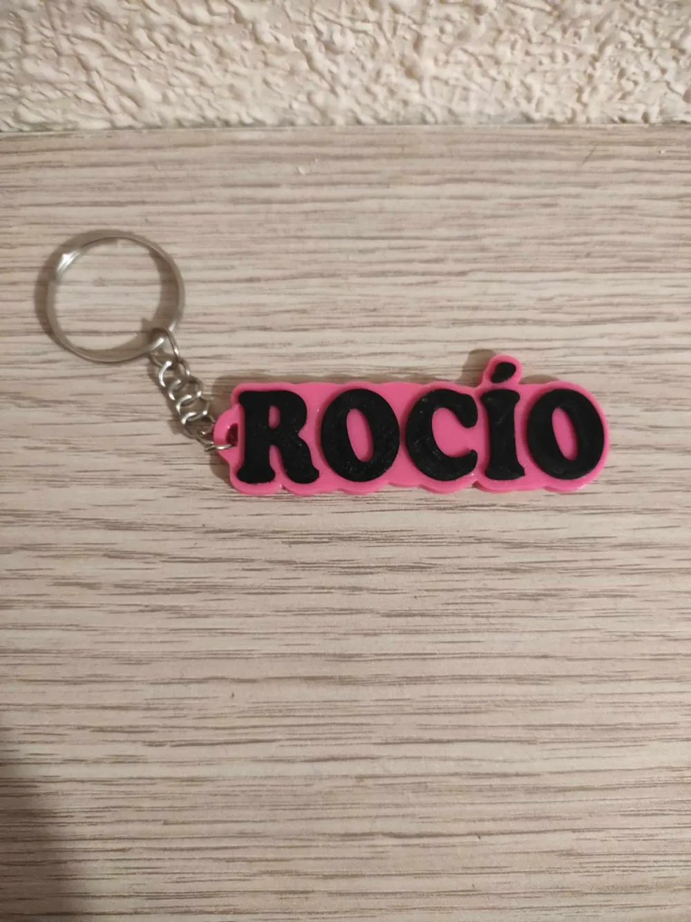 Rocío Name Keychain by Misticks - MakerWorld