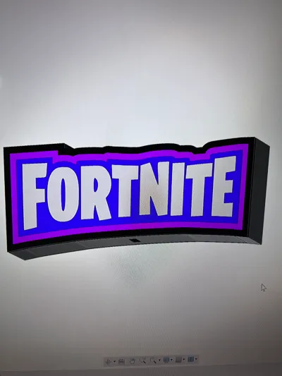 Fortnite LED Lamp by Codyinbody3 - MakerWorld