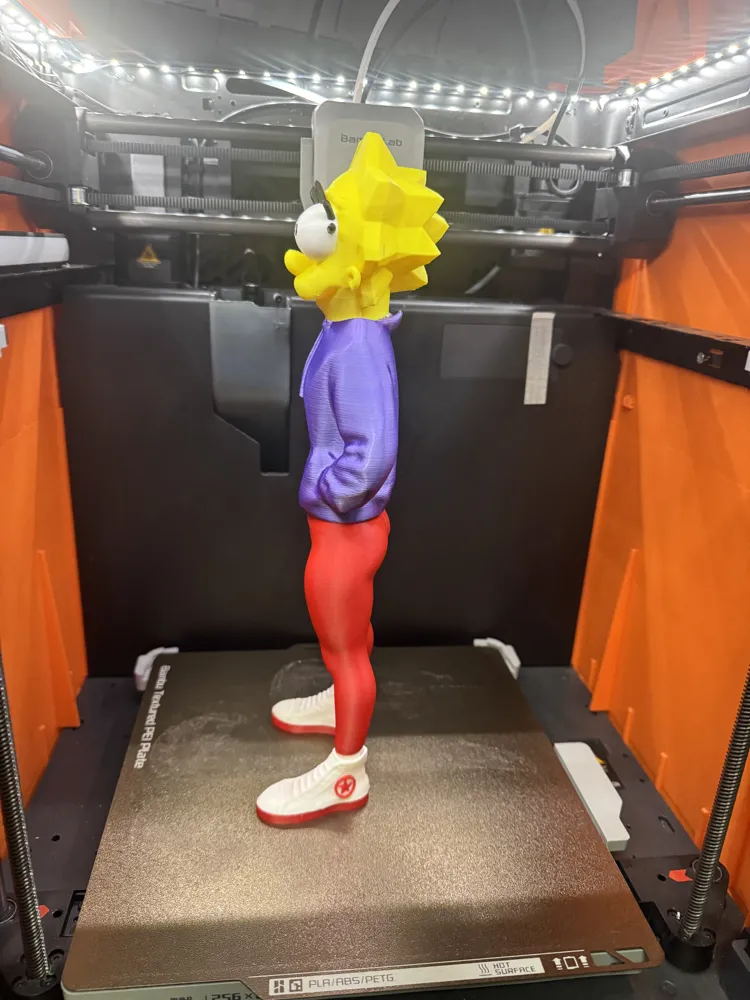 lisa Simpson urban wear multiparts by Vitormhs MakerWorld: Download ...