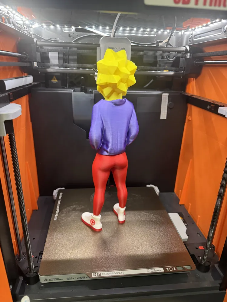 lisa Simpson urban wear multiparts by Vitormhs MakerWorld: Download Free 3D Models