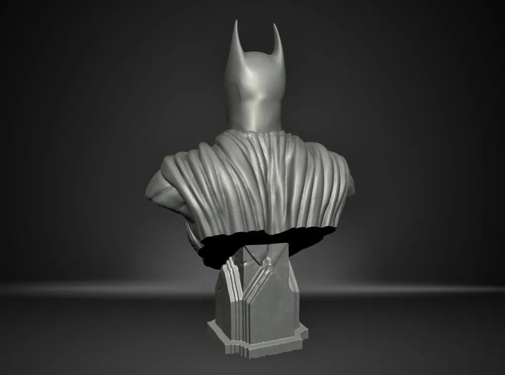 Batman bust by 3D design MakerWorld: Download Free 3D Models