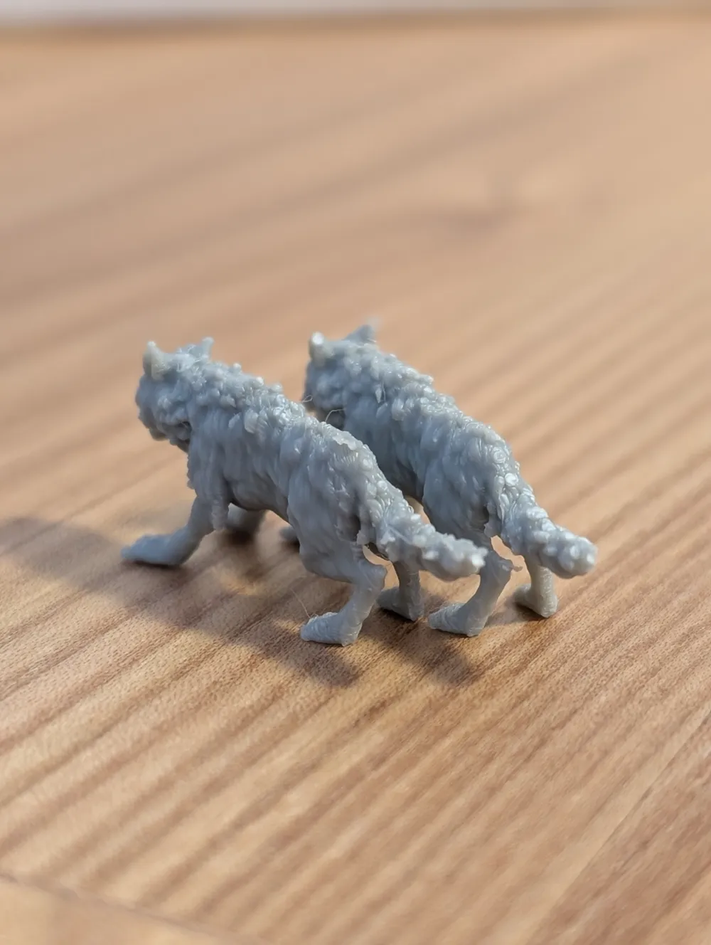 Miniatura de Lobo Feral para DnD por MikeGyver - MakerWorld