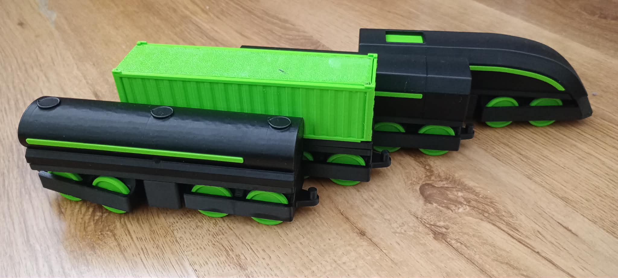 Wagon for Brio Electric Train-Designol - Free 3D Print Model - MakerWorld