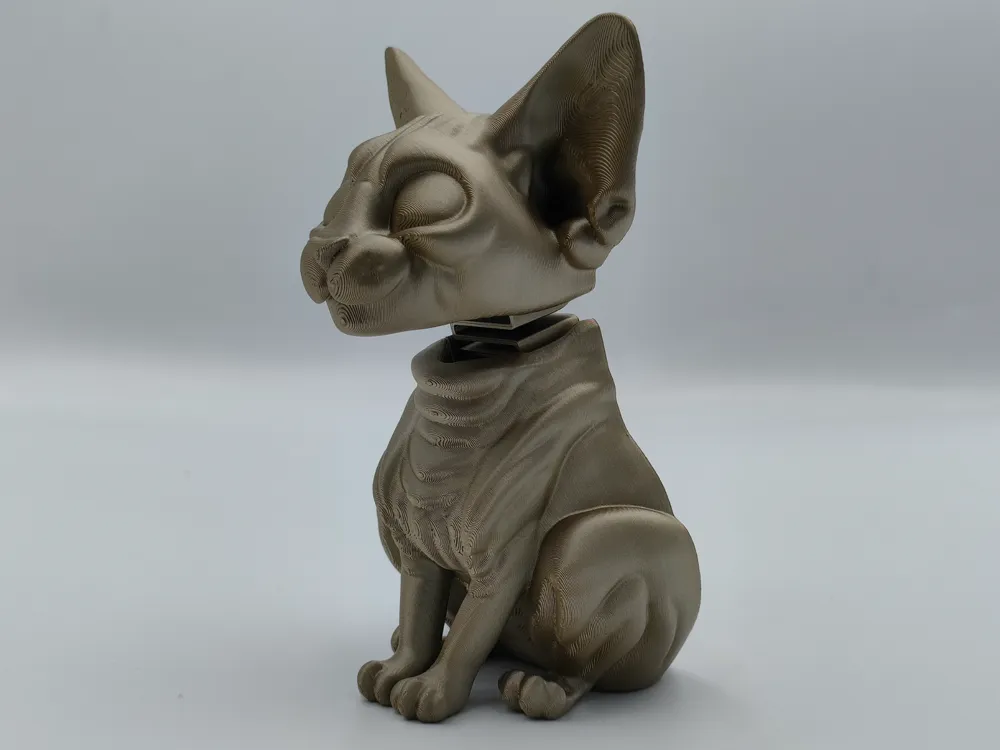 Bouncy Buddy: Sphynx Cat by TomczukCustoms MakerWorld: Download Free 3D ...