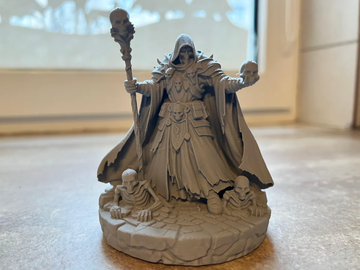 Gravebound Necromancer - Free 3D Print Model - MakerWorld