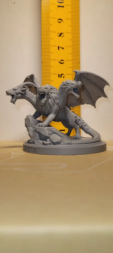 DnD - Chimera - Free 3D Print Model - MakerWorld