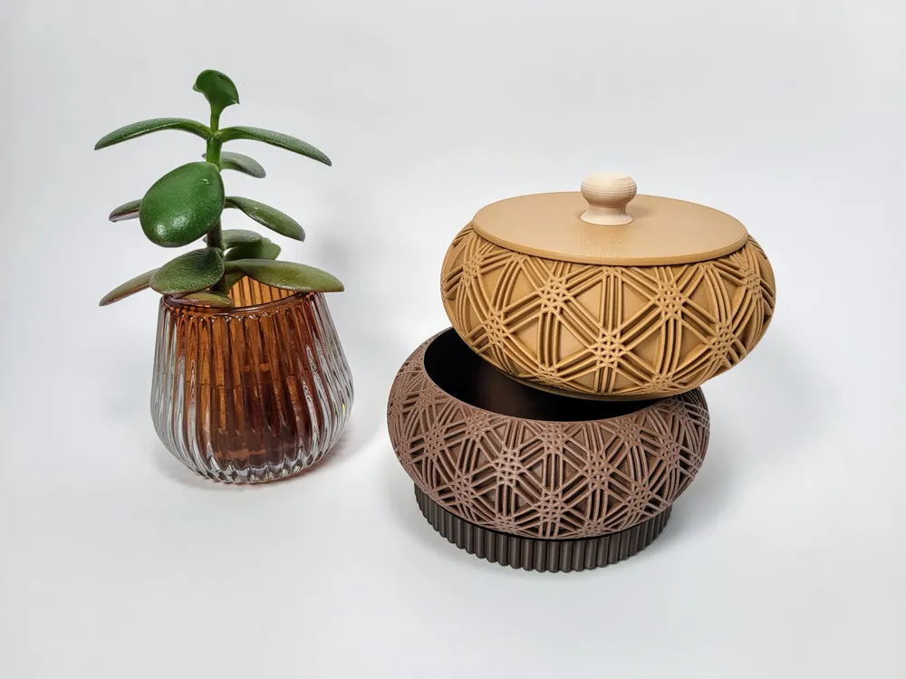 Stackable Jewelry Box - Kumiko Art - Free 3D Print Model - MakerWorld