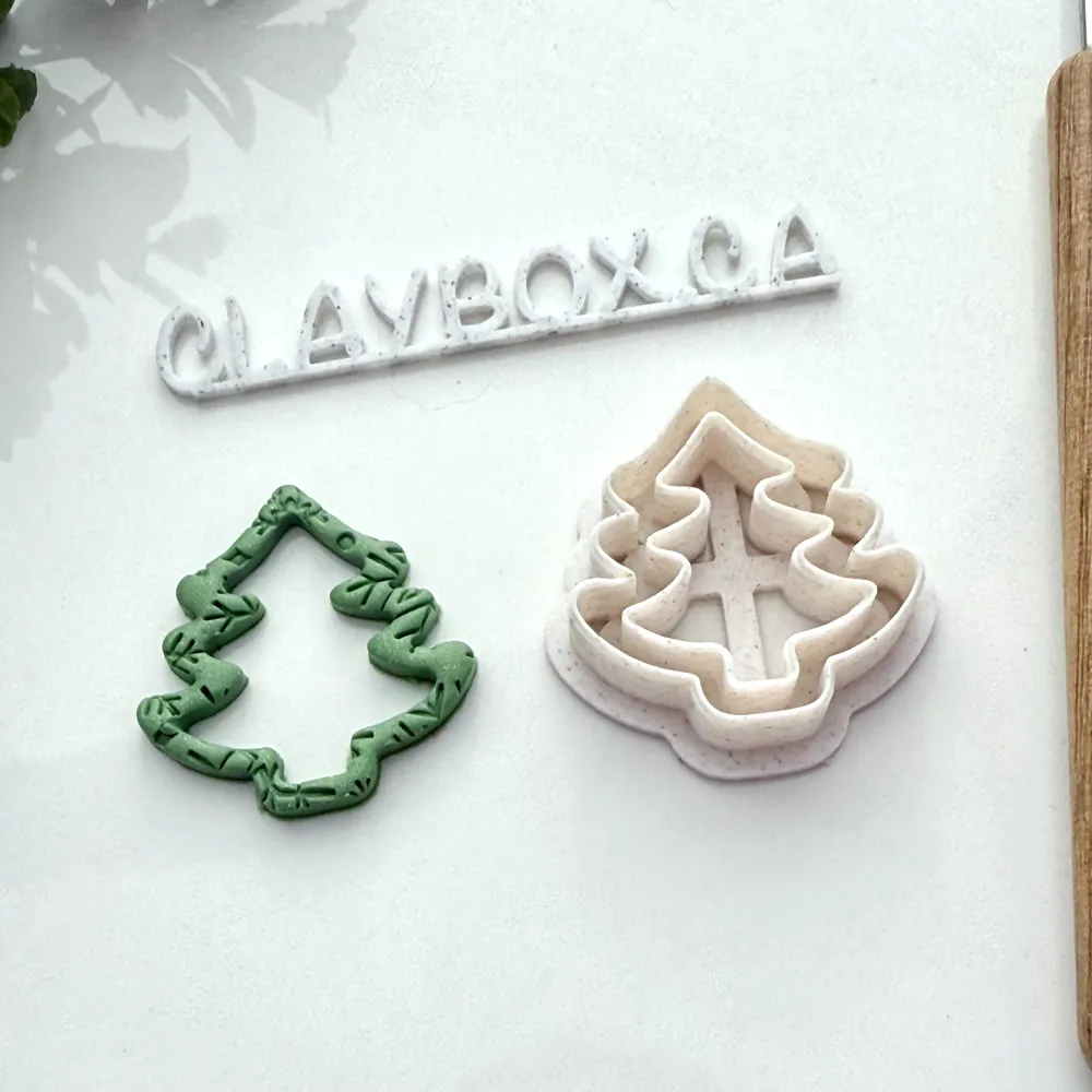 Christmas Tree Polymer Clay Cutters by claybox3D MakerWorld: Download ...