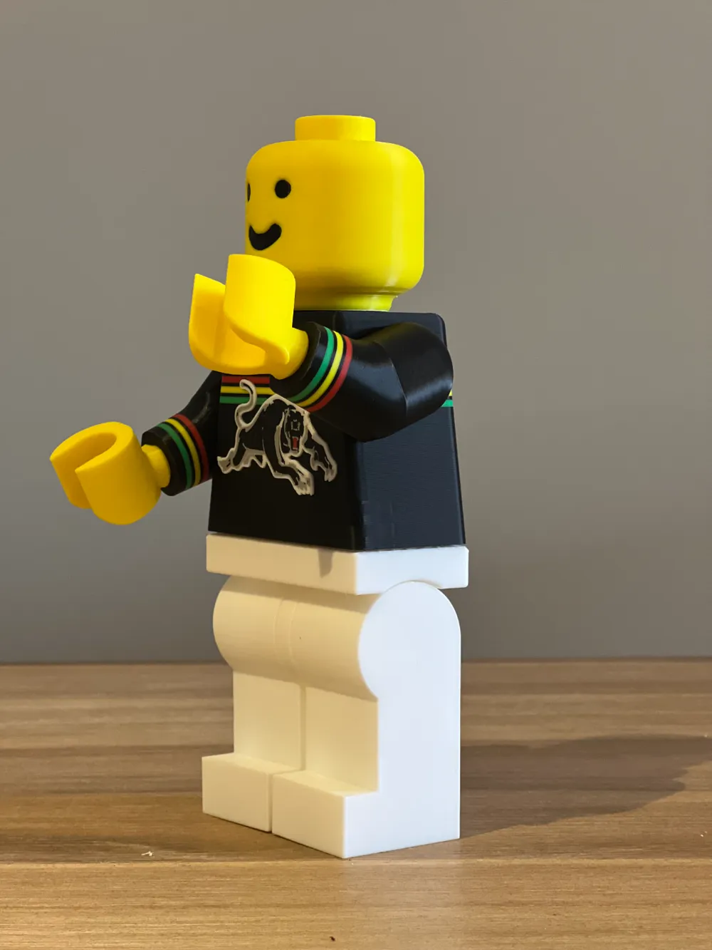 NRL Brickman - Penrith Panthers - Free 3D Print Model - MakerWorld