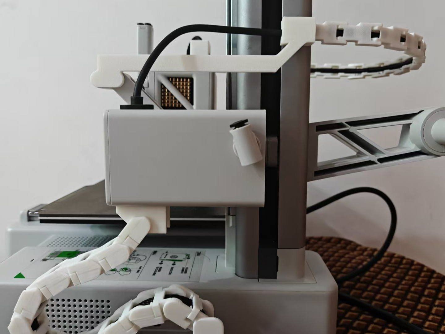 A1 mini X-axis cable chain, lightweight rear-mounted horizontal design ...