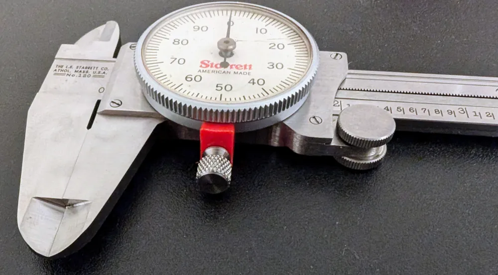 Starrett #120 Dial Caliper plastic parts by emc2cube - MakerWorld