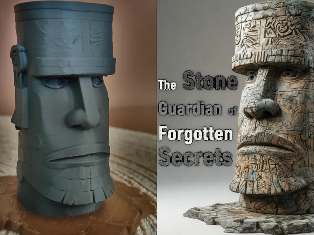 The Stone Guardian of Forgotten Secrets by Maxim MakerWorld: Download ...
