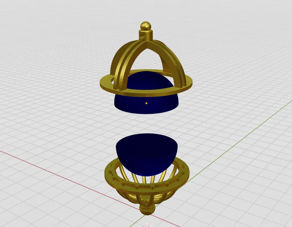 Orions Belt (galaxy pendant) by 3D Delight - MakerWorld