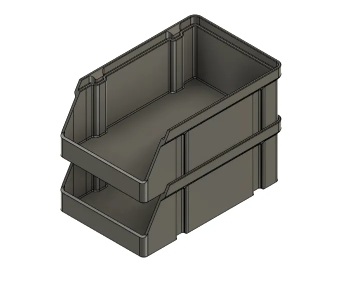 Stackable box 100x 160x 63mm by Libb_s - MakerWorld