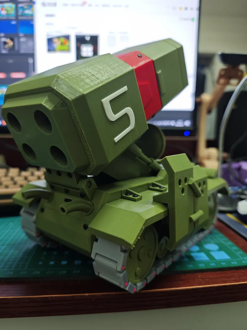 Metal Slug Bradley Remote Control Tank M-15A by wc-龙猎 MakerWorld ...