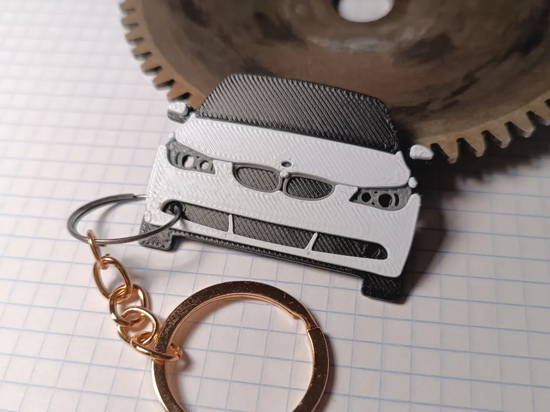 BMW 5 series V (E60/E61) (2003) keychain - Free 3D Print Model - MakerWorld