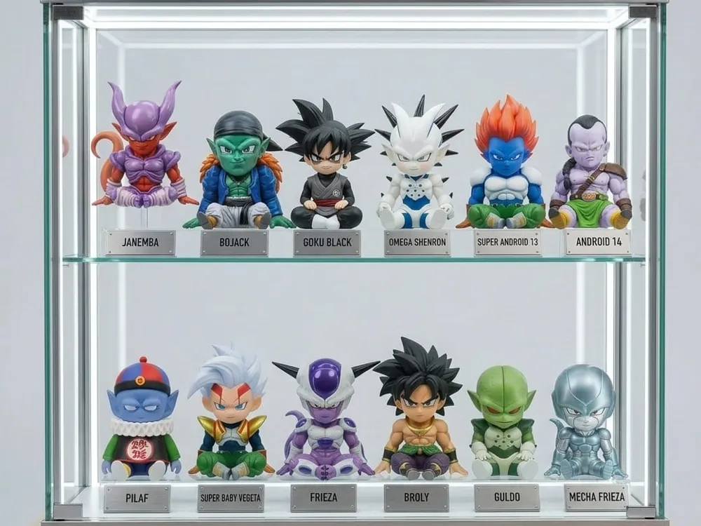 Dragon Ball Sitting Villains Second Part - Free 3D Print Model - MakerWorld