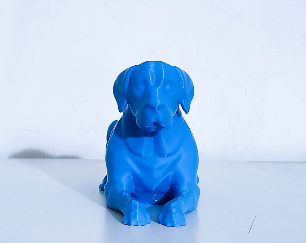 Relaxed Labrador statue by dubmehard - MakerWorld