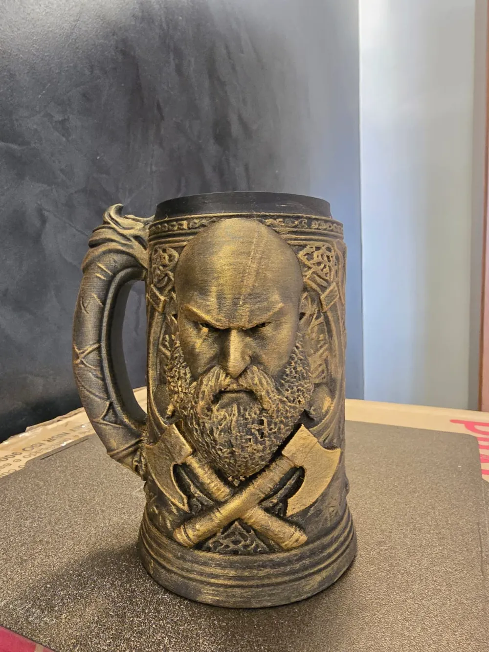 Can holder – Estilo Medieval (Kratos) PARA MONSTER - Modelo de ...