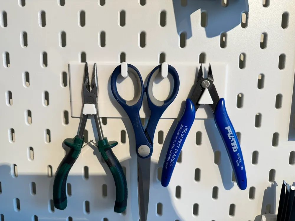 Tool hanger for IKEA Skadis pegboard by Westeros Designs - MakerWorld